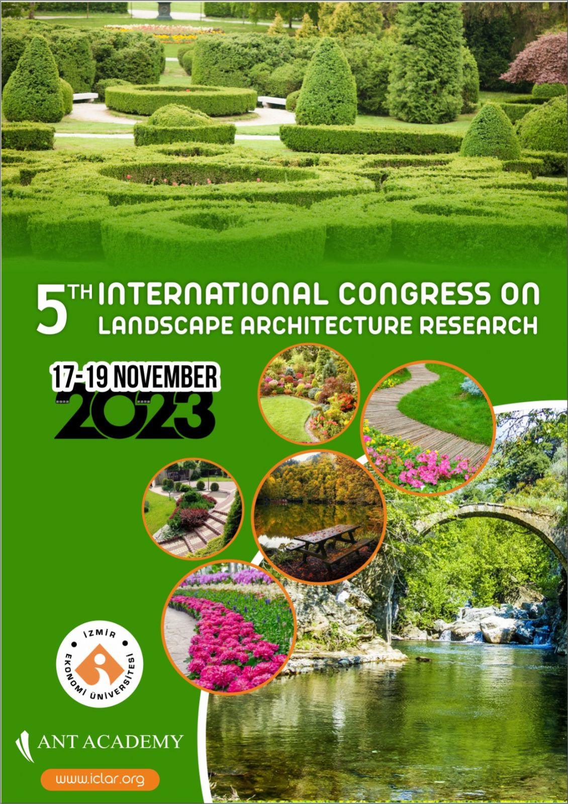 The Fifth International Congress on Landscape Architecture Research (ICLAR)